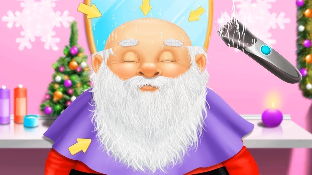 Play Fun Crazy Santa Makeover - Christmas Animal Hair Salon 2 - Prepare ...