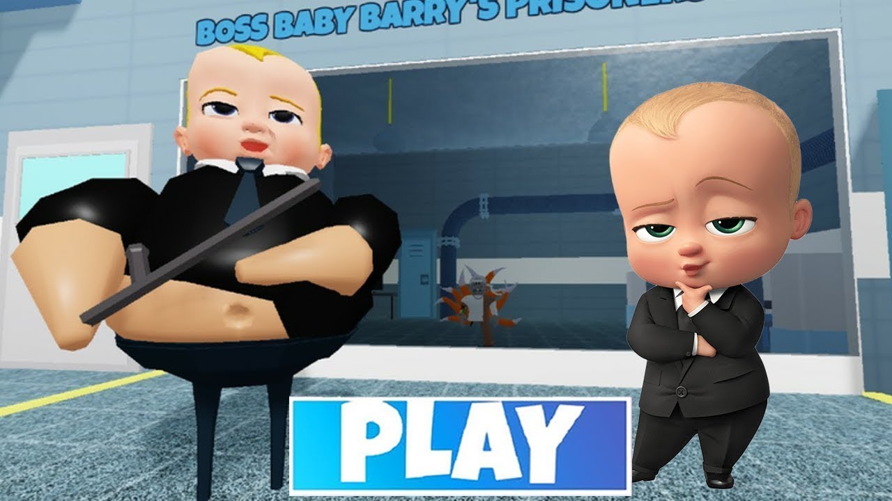 Roblox BOSS BABY BARRY'S PRISON RUN! (OBBY) - YouTube