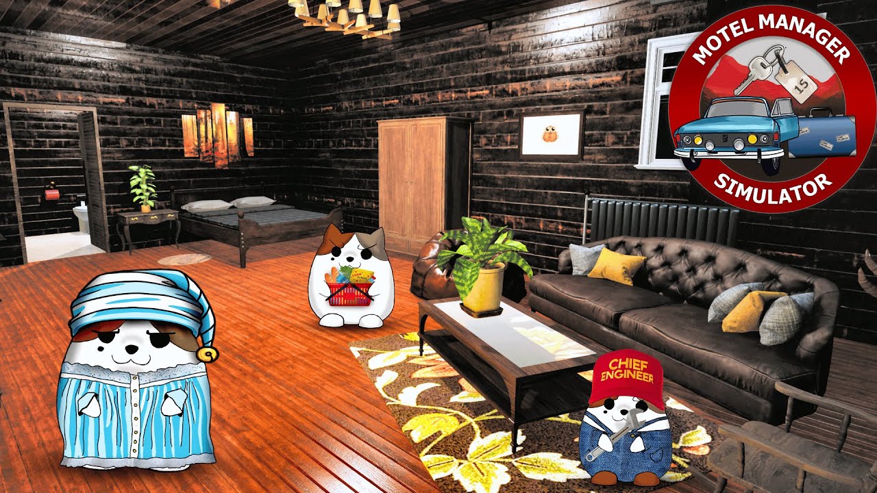 Designing Beautiful New Rooms in Motel Manager Simulator! Ep 11 - YouTube