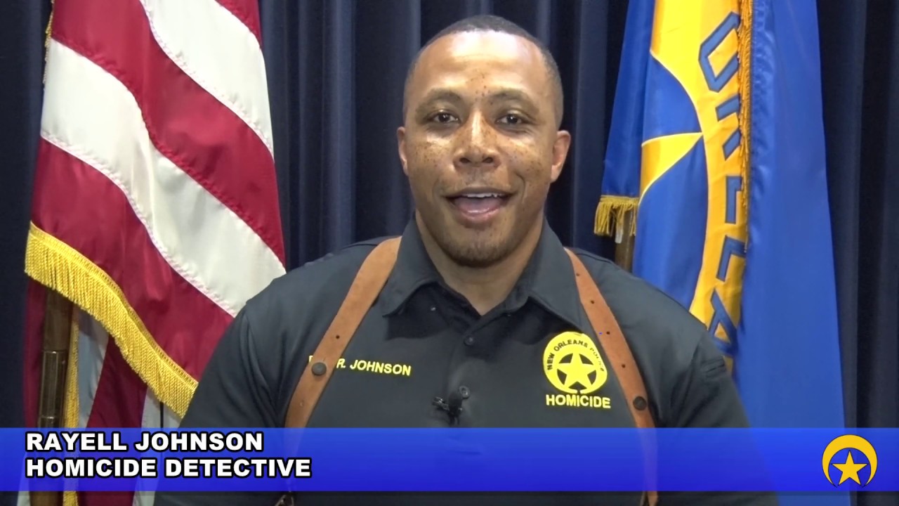 Join NOPD: Homicide Detective Rayell Johnson - YouTube