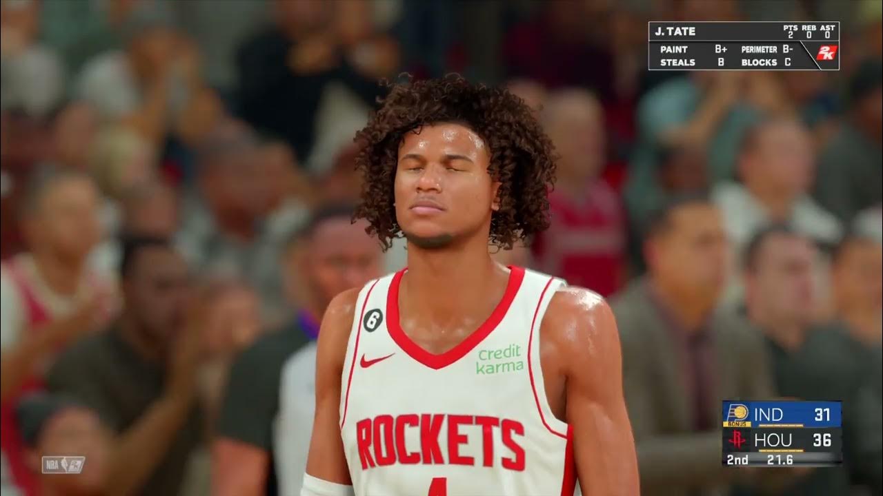 HOUSTON ROCKETS vs. INDIANA PACERS NBA 2K Game Play - YouTube