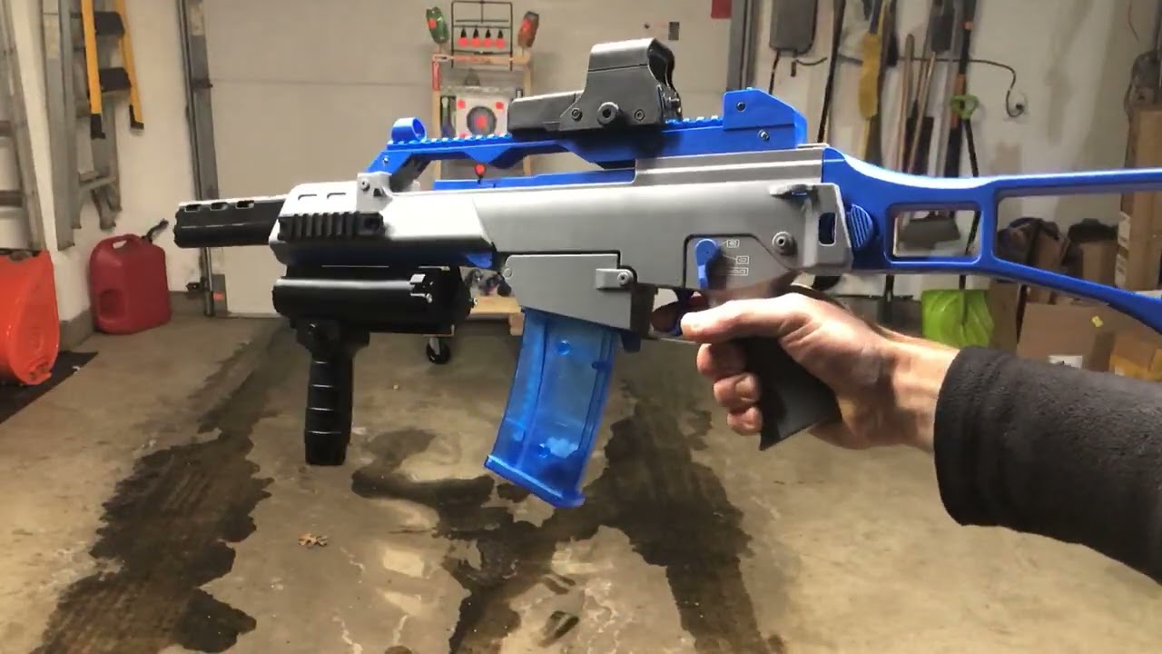 DARKANT G36 (SPLATRBALL) Gel Ball Blaster, Modified/Customized with ...