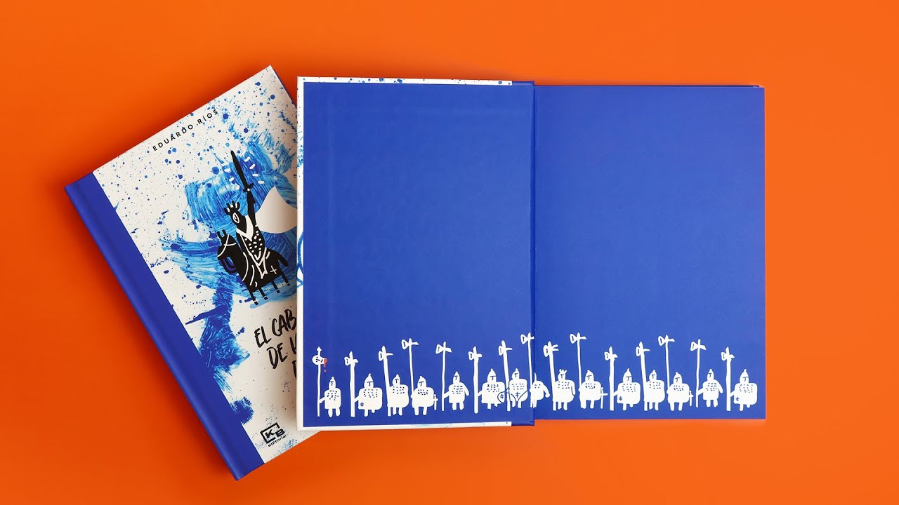 Diseño editorial: Impresión de las guardas de un libro - YouTube