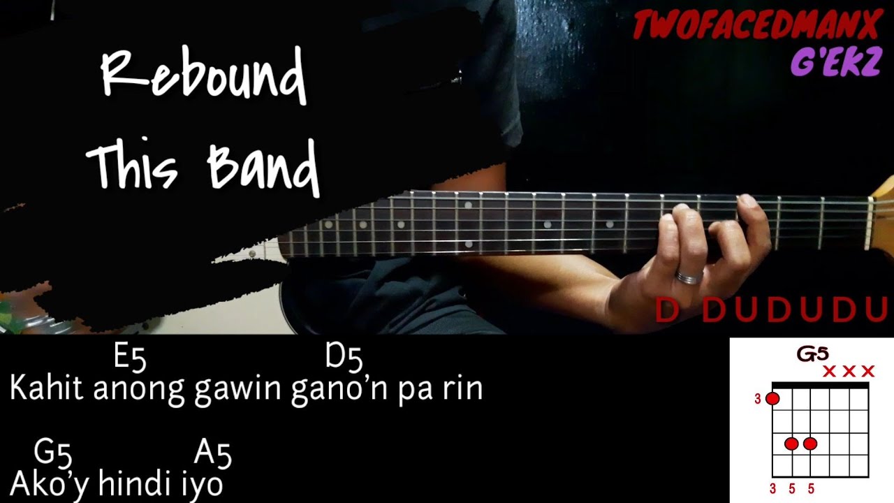 Rebound - This Band (Guitar Cover With Lyrics & Chords) - YouTube