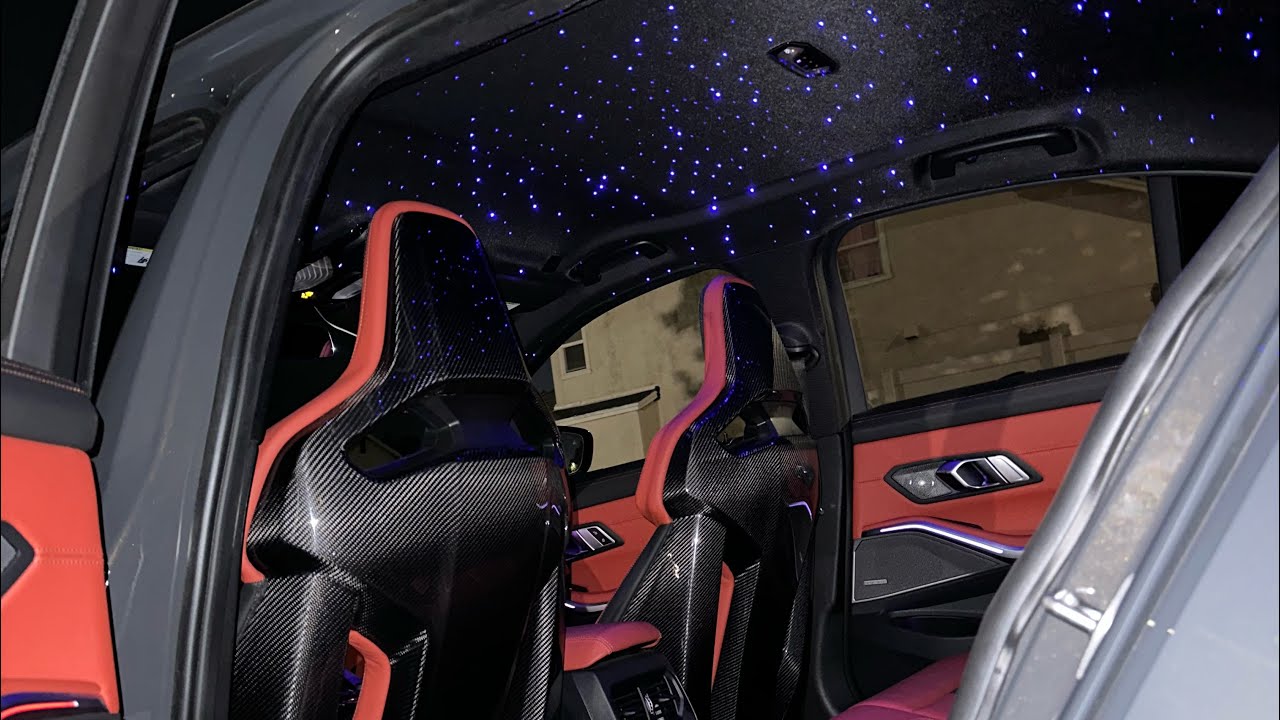 INSTALLING STARLIGHTS ON HEADLINER (EASY DIY!) - YouTube