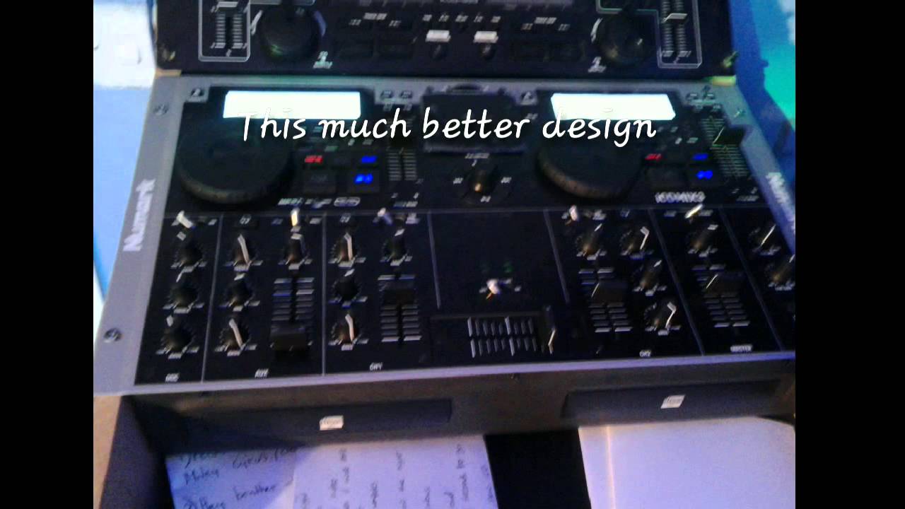 Numark iCDMIX3 dj decks - YouTube