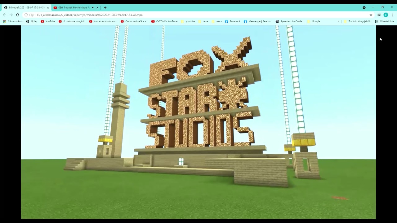 fox star studios and fox searchlight pictures logo minecraft - YouTube