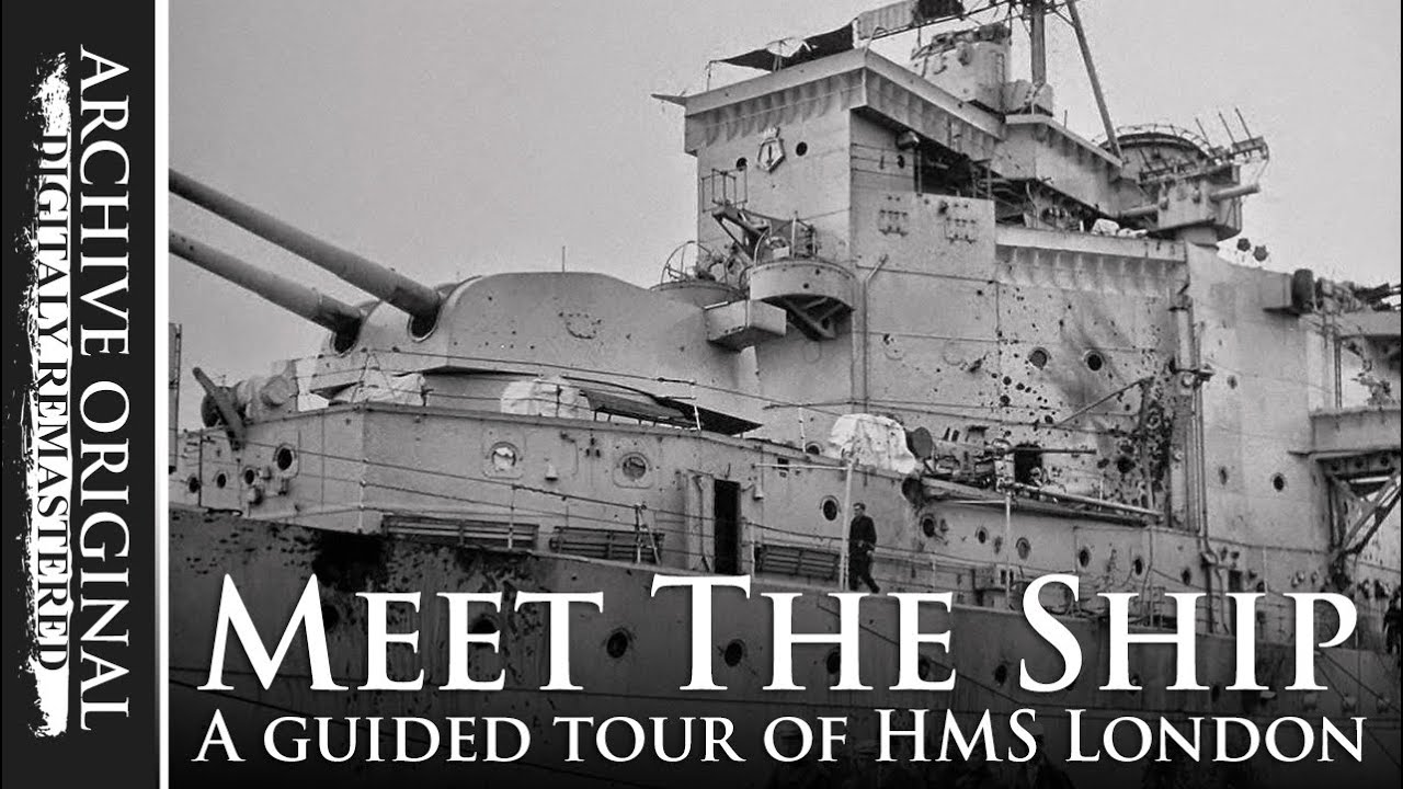 Heavy Cruiser | A guided tour of HMS London (1943) - YouTube