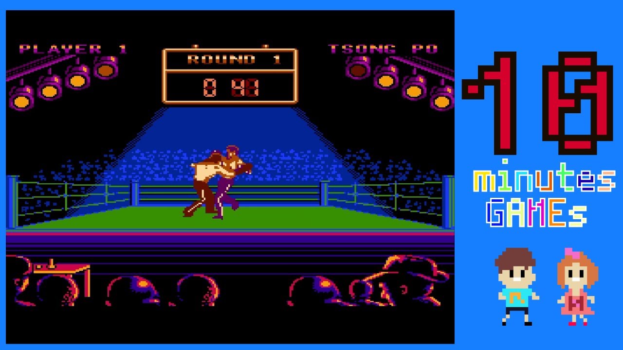 （NES）Best of the Best Championship Karate -10 minutes GAMEs- - YouTube