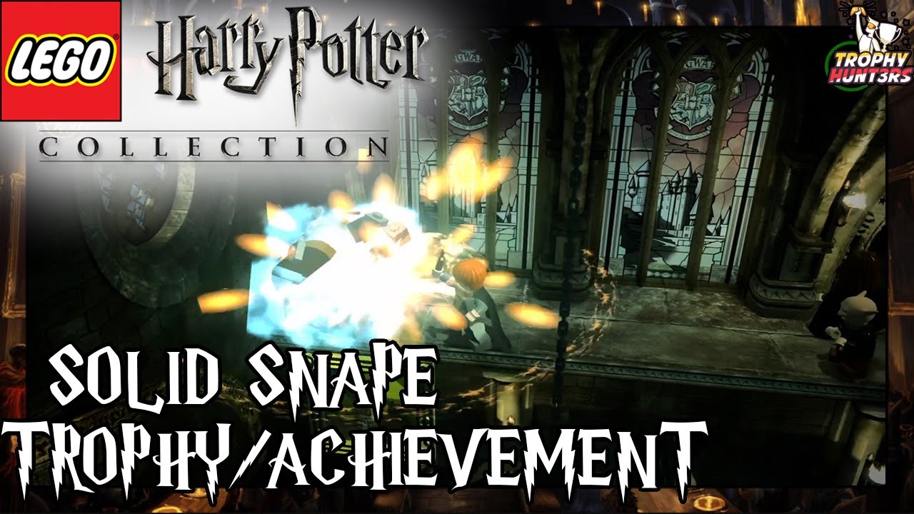 Lego Harry Potter Collection - Solid Snape Trophy/Achievement - YouTube