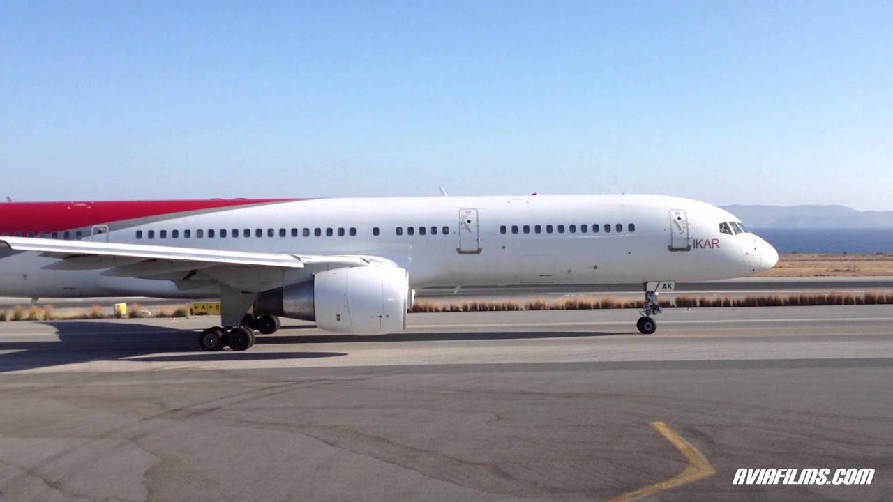 Boeing 757 takeoff engine sound - YouTube