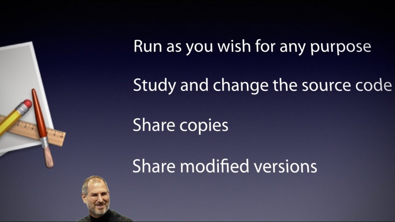 Steve Jobs announces GNU's anti-Apple philosophy (AI commercial ...