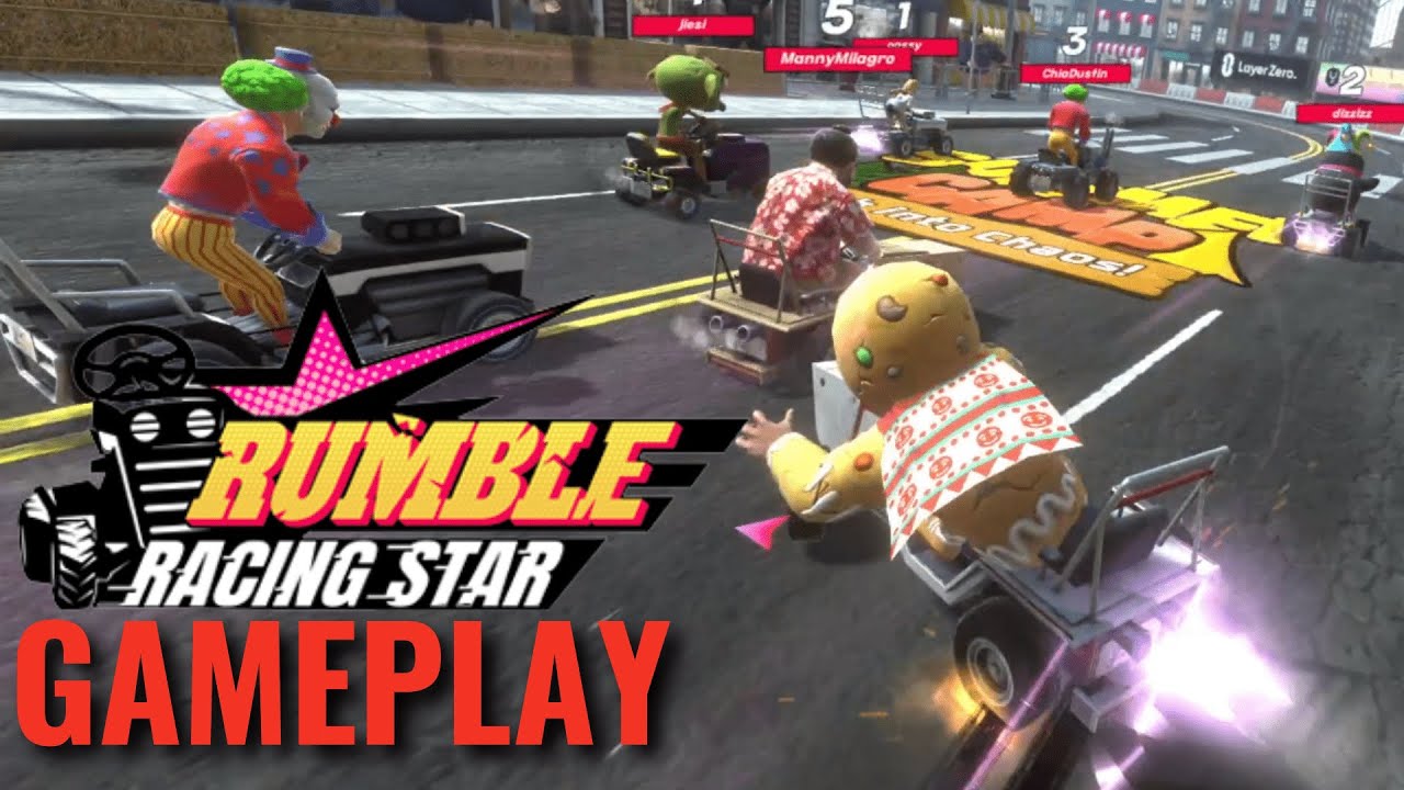 Rumble Racing Star Gameplay | Free To Play Kart Racing Game - YouTube