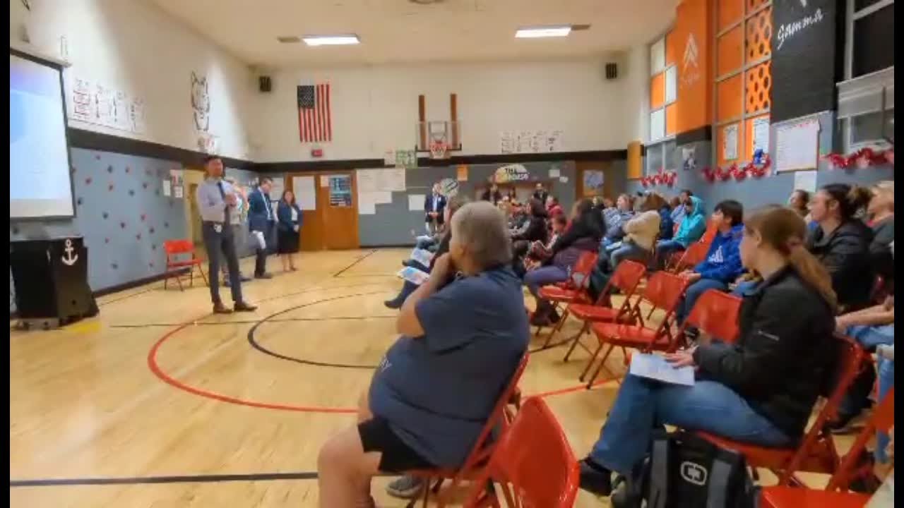 Washington Elementary Principal Josh Monson speaks about future plans ...