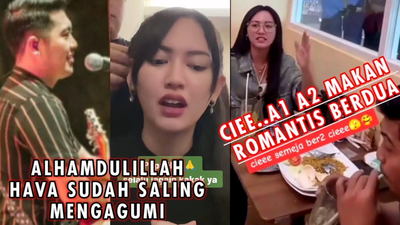 DELVA- HAPPY ASMARA MAKAN ROMANTIS BERDUA||HAVA SUDAH SALING MENGAGUMI ...