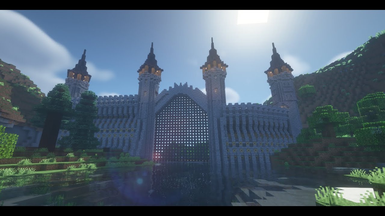 How to build an EPIC Minecraft medieval wall - Part 1 - YouTube