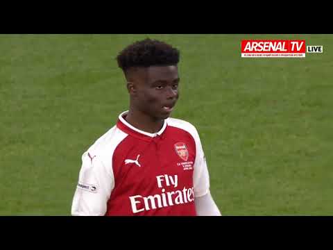 Bukayo Saka vs Chelsea U18 FA Youth Cup 2nd Leg  (30/04/2018)