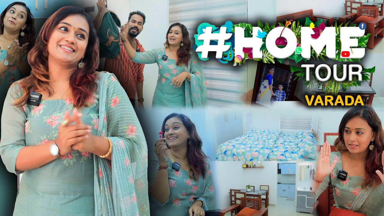 Special Home Tour | Varada | Newly Cute And Simple Flat | Serial Cinema Actress | Milestone ...