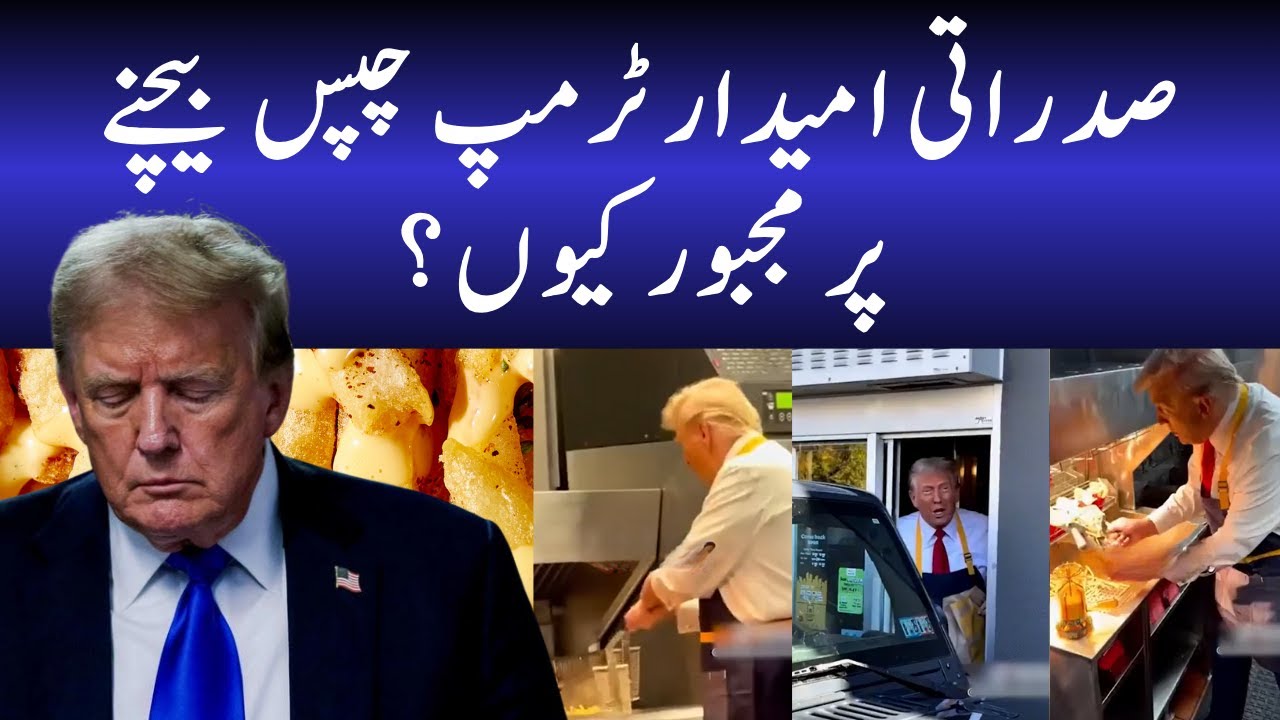 Why did Donald Trump cook French fries In Pennsylvania? - YouTube