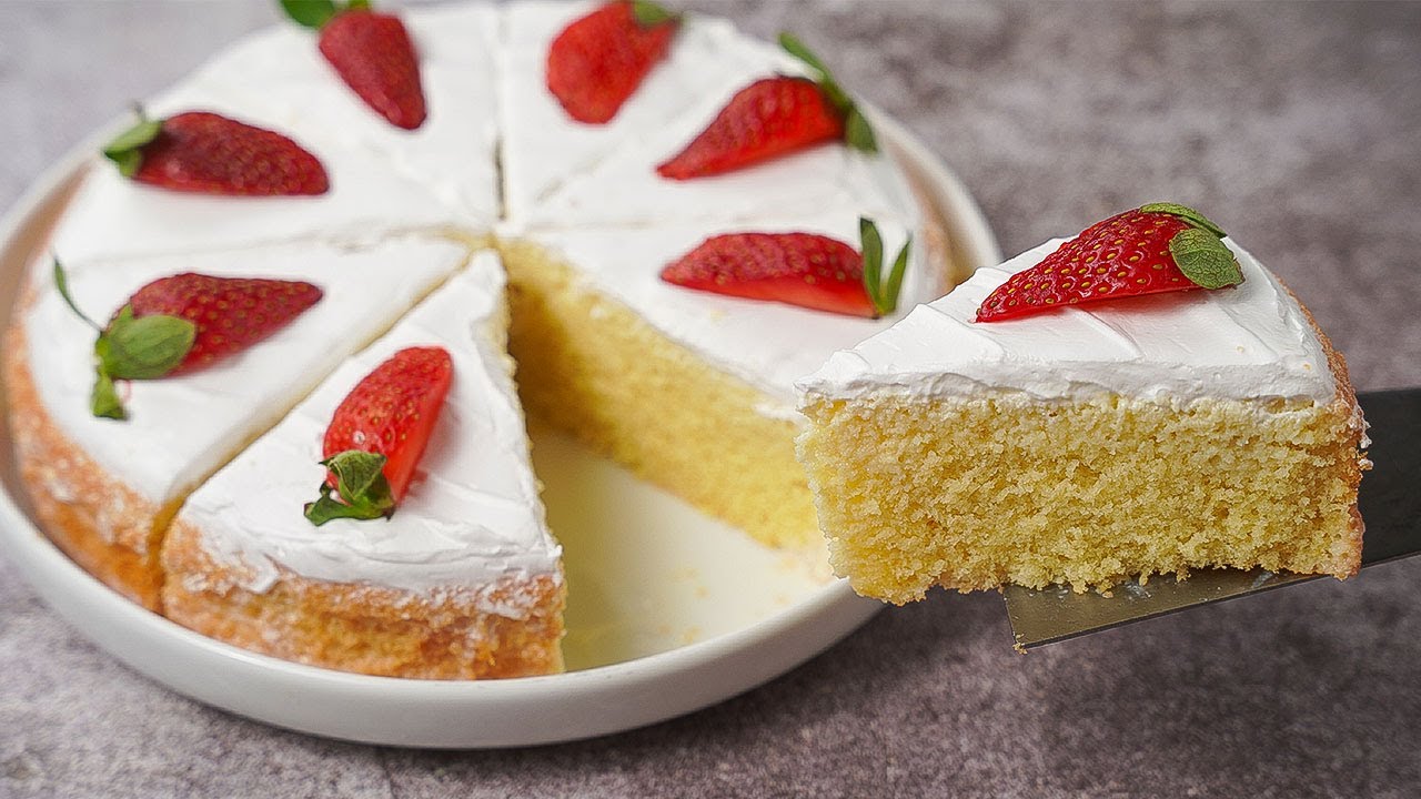 Vanilla Milk Cake Recipe | Delicious Milk Cake Recipe | Yummy - YouTube