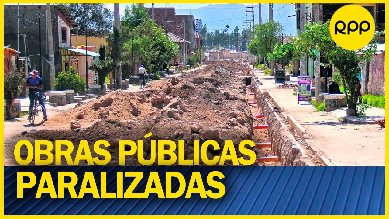 Obras públicas paralizadas: ¿quiénes son los más afectados? - YouTube