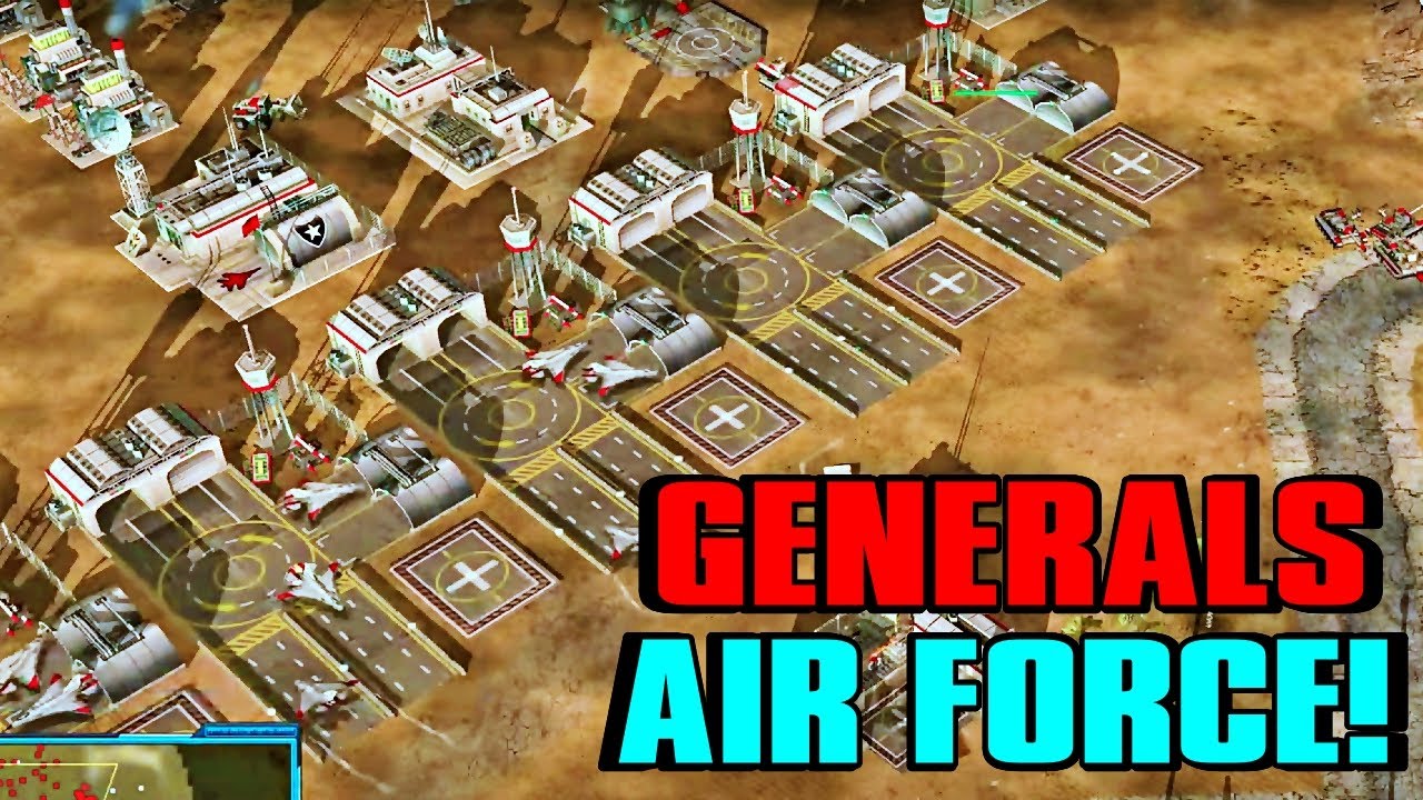 Command And Conquer | Air Force Mod! | Unusual Units - YouTube