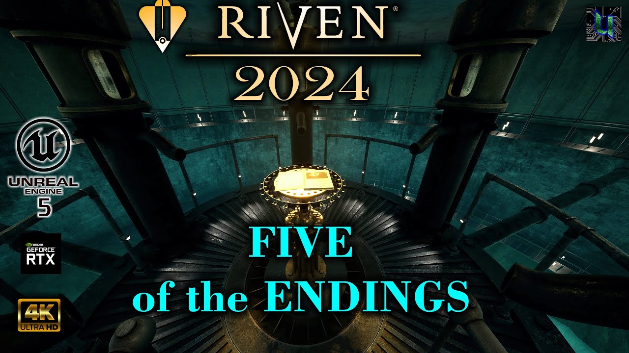 Riven Remake (2024) FIVE ENDINGS - One will shock you! - YouTube