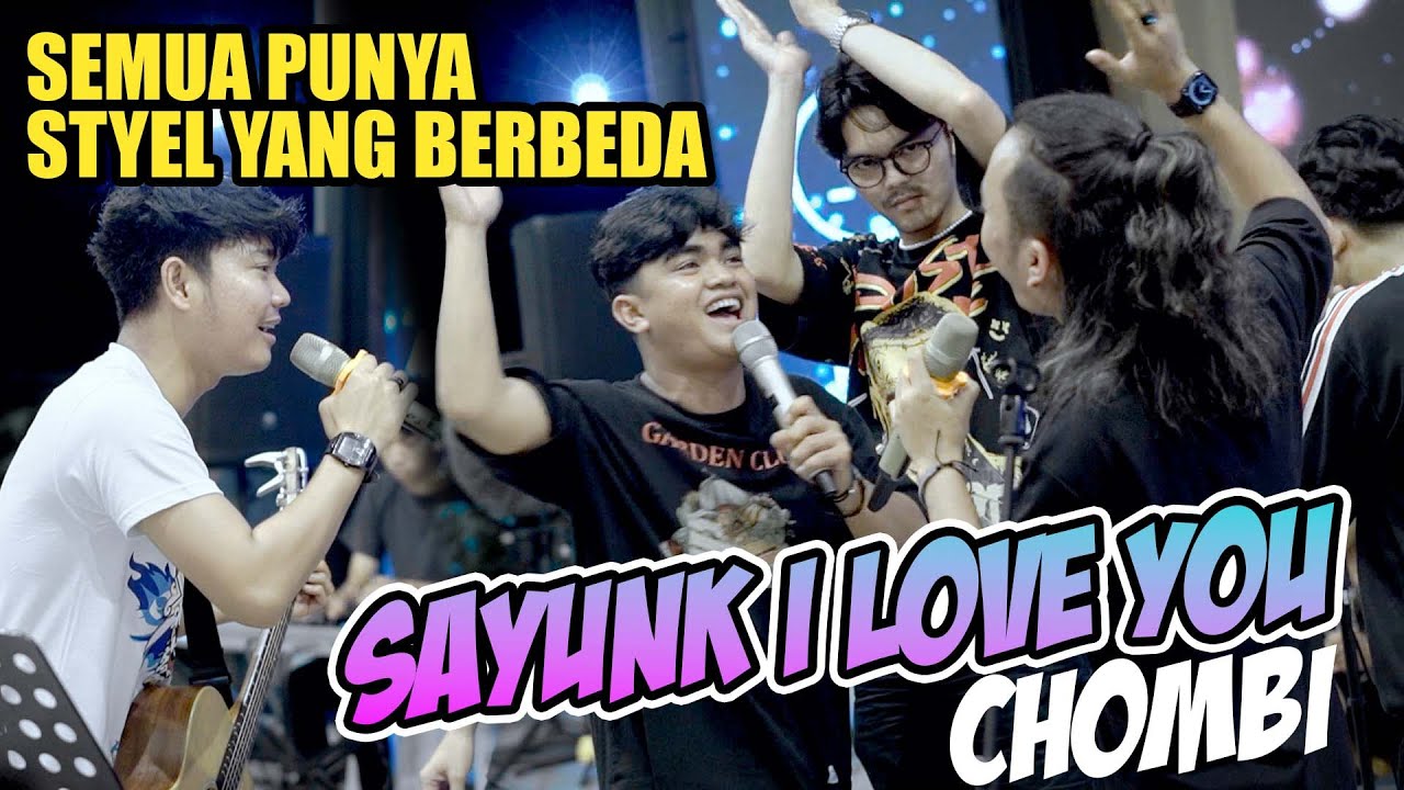 Challenge Lagu Sayunk I Love You - Chombi (Live Ngamen) Nando, Tri ...