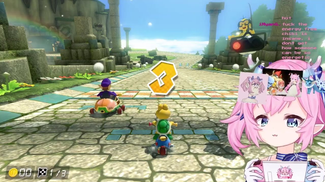 Chibi Streams Mario Kart 8 #2 「3/4/2022」 - YouTube