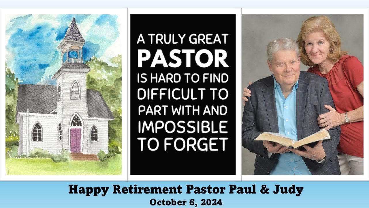 Tribute to Pastor Paul & Judy French - YouTube