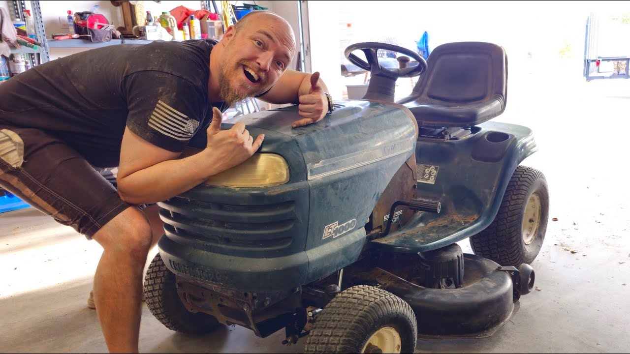 Installing Steering Arm on my Craftsman Lt1000 Mower (Part 4) - YouTube