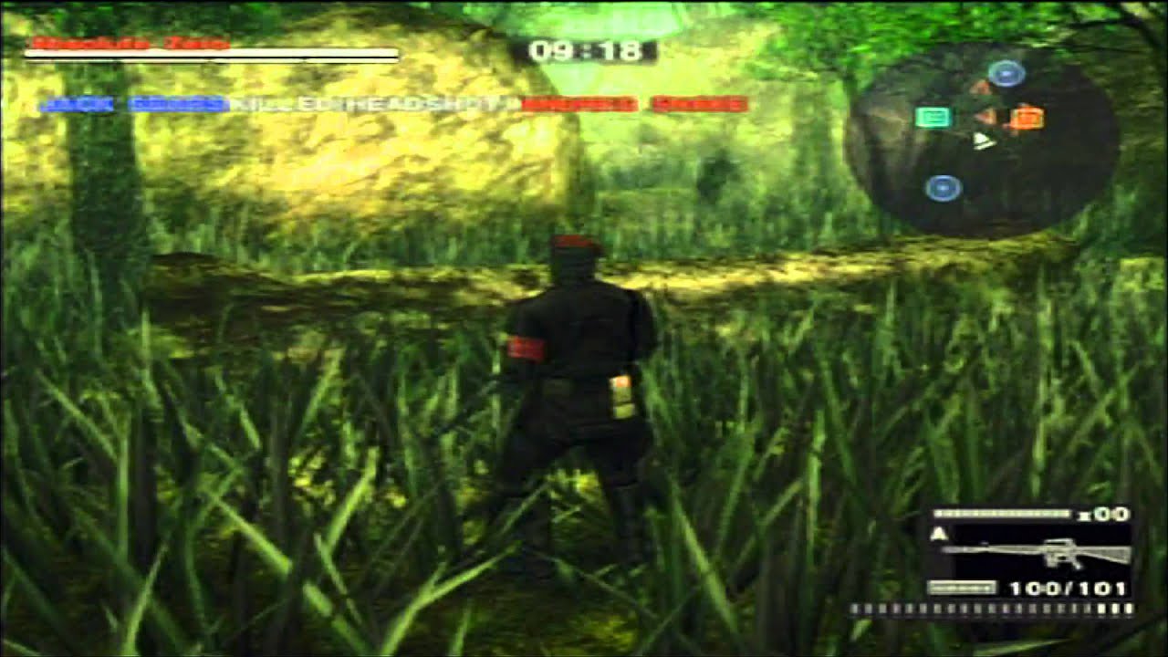 [PS2] MGS3 Online - The MGO1 Experience! Lost Forest Sneaking COMPLETE ...