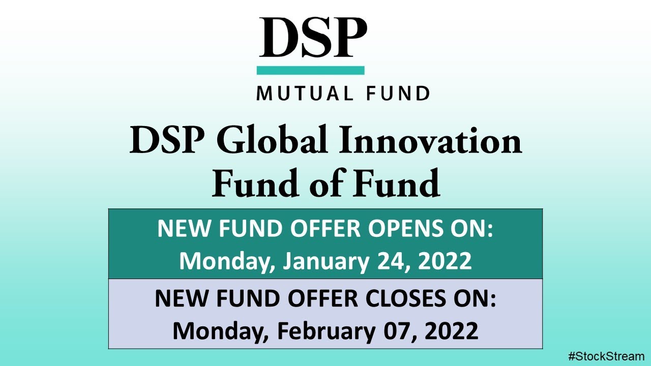 DSP Global Innovation Fund of Fund | New Fund Offer | Stock Stream ...