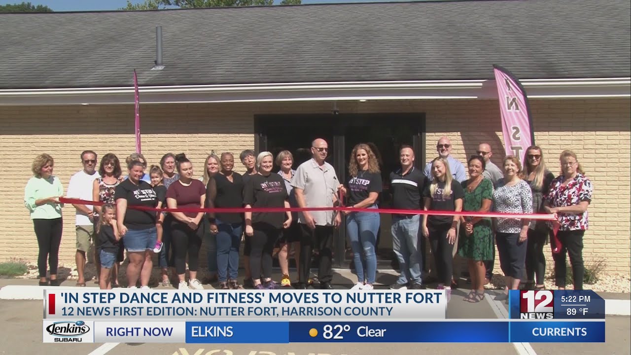 In Step Dance and Fitness moves to Nutter Fort - YouTube