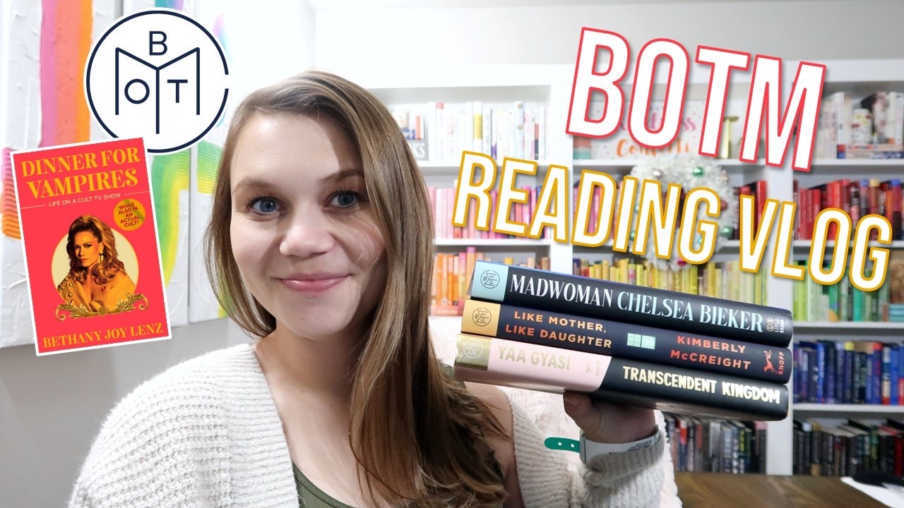 Reading New Book of the Month Books | BOTM Reading Vlog 2024 - YouTube
