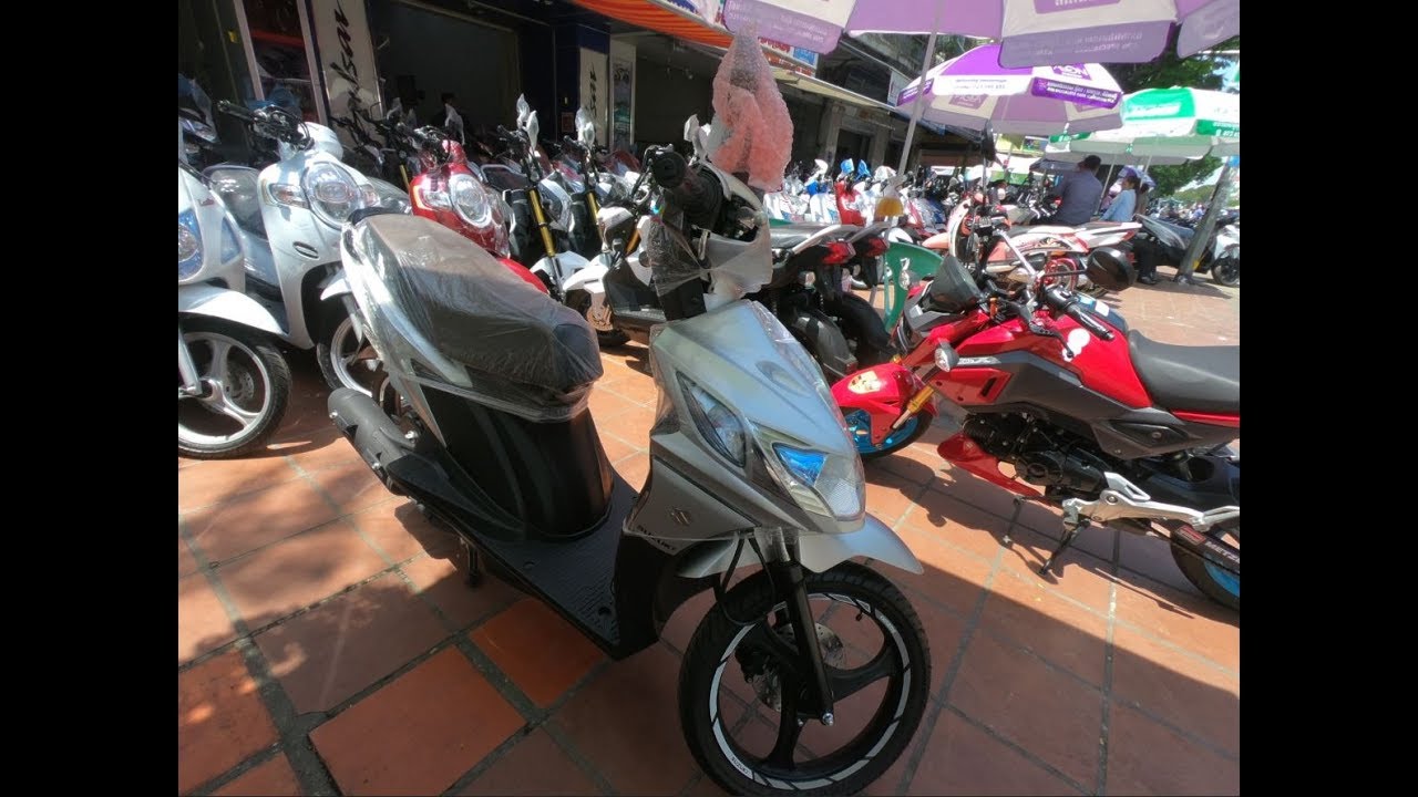 New Suzuki Nex 110CC 2018 for sale In Phnom Penh - YouTube