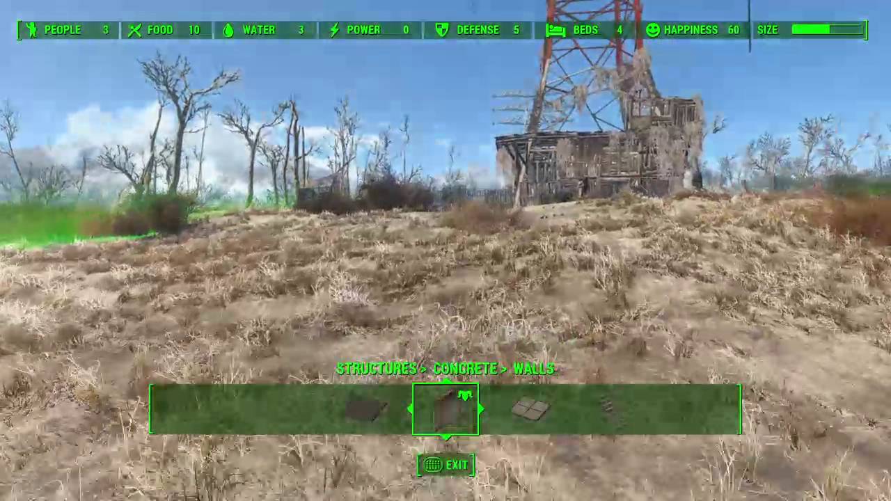 Fallout 4 Epic base building 'For PS4' - YouTube