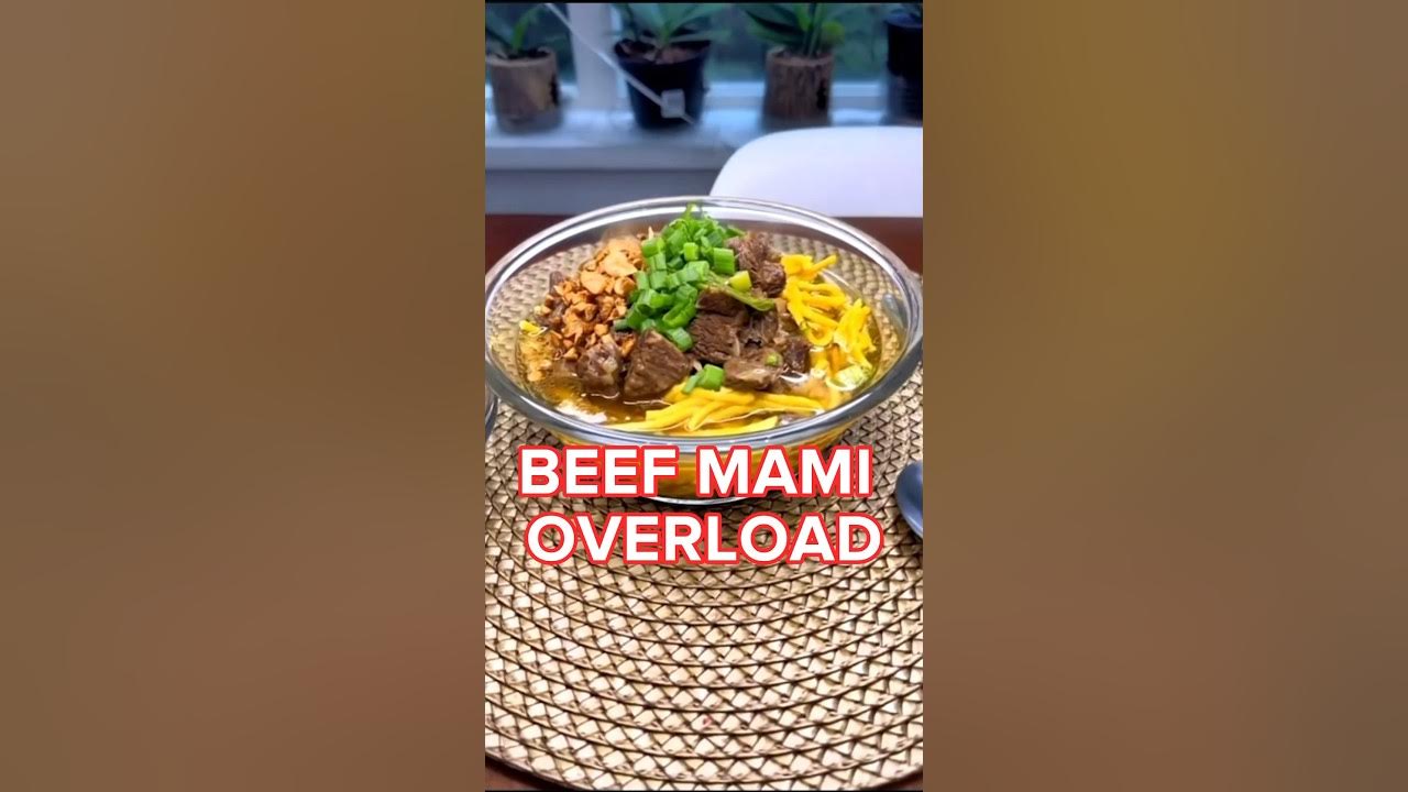 BEEF MAMI OVERLOAD 😍😋 #food #cooking #shorts #recipe #Shorts #foodies # ...