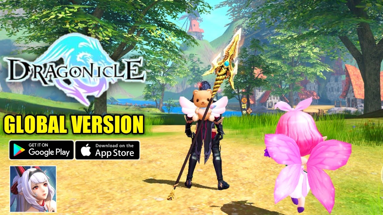 Dragonicle [Global] Gameplay (OPEN WORLD MMORPG) Android/iOS - YouTube