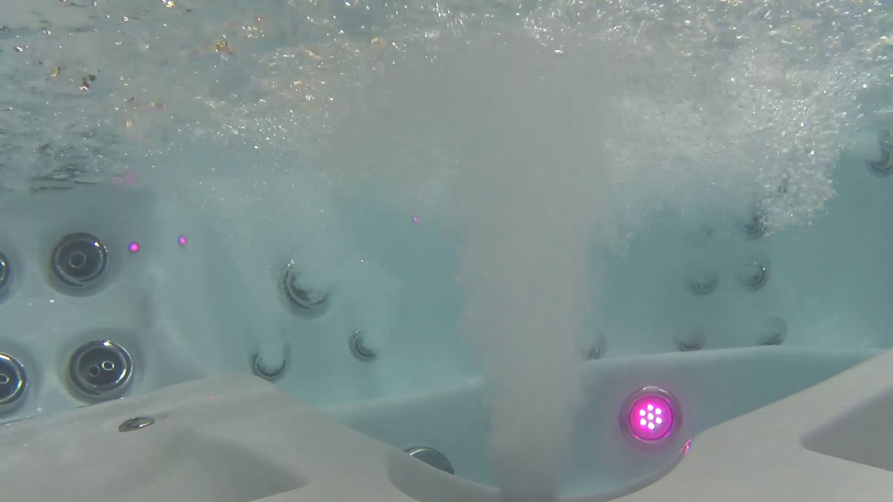 volcano jet sapphire spas - YouTube
