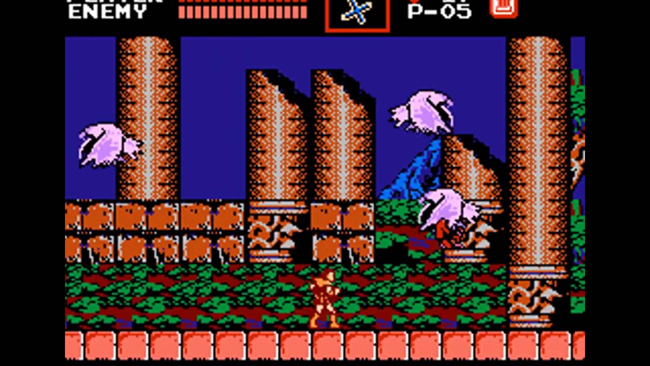 Niveau 4 de Castlevania 1 sur Nes (1er passage) - Frankenstein & Igor ...