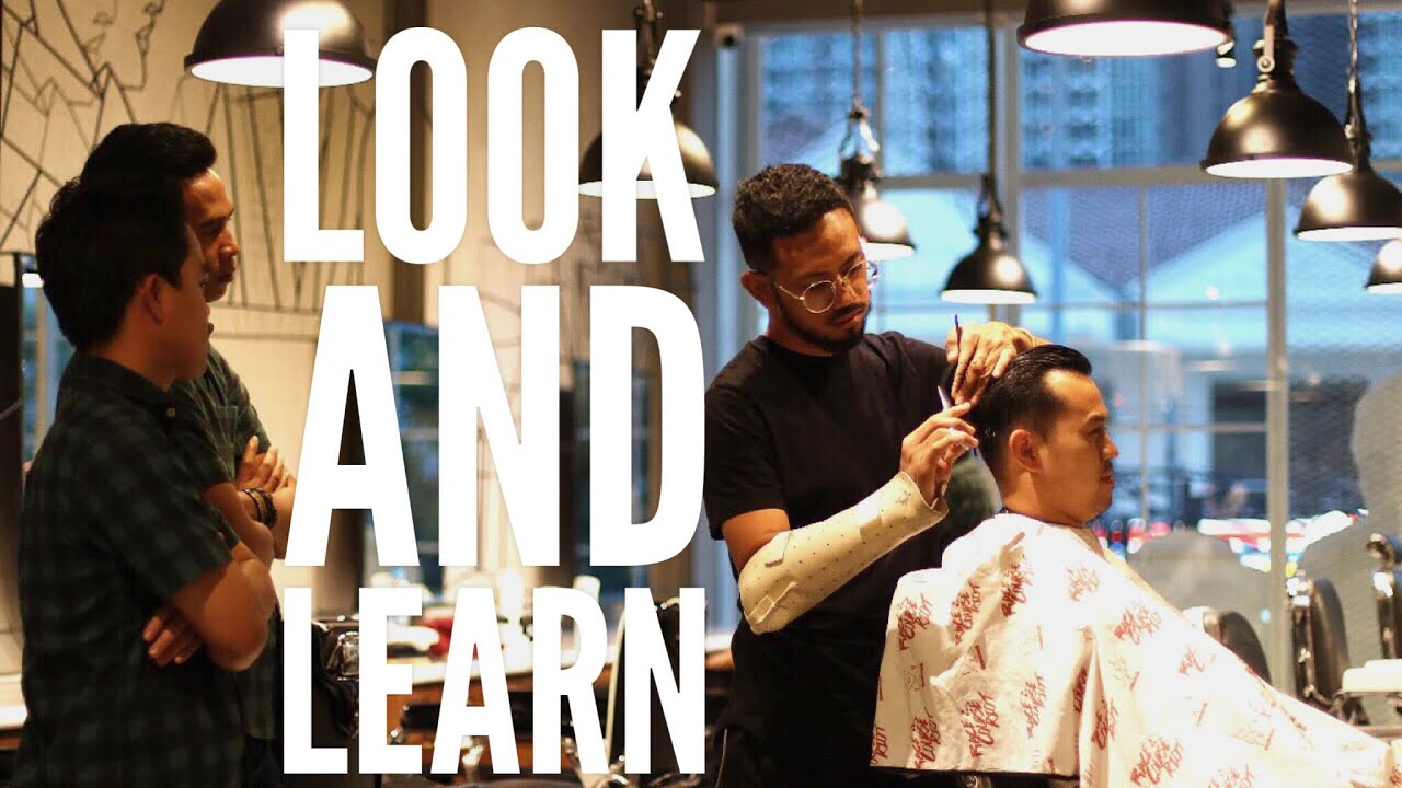 BARBER TIPS FROM CAPTAIN BARBER - YouTube