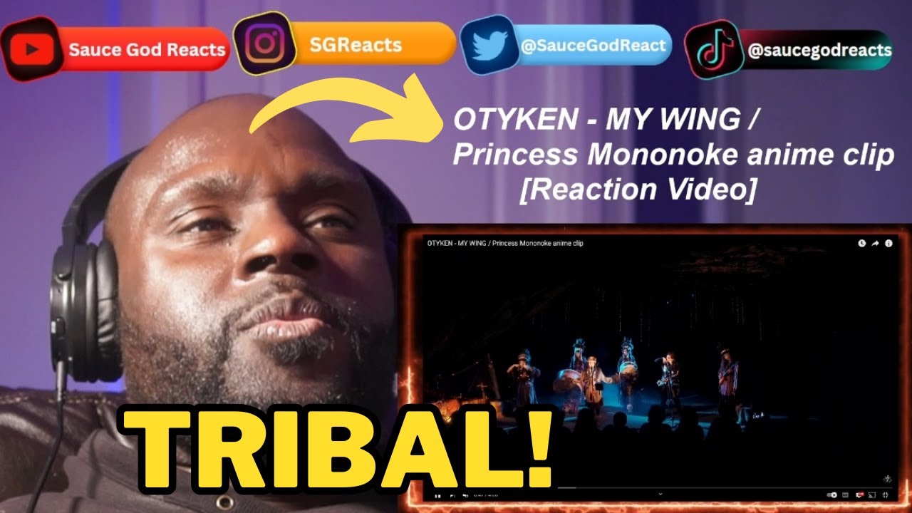 OTYKEN - MY WING / Princess Mononoke anime clip | REACTION - YouTube