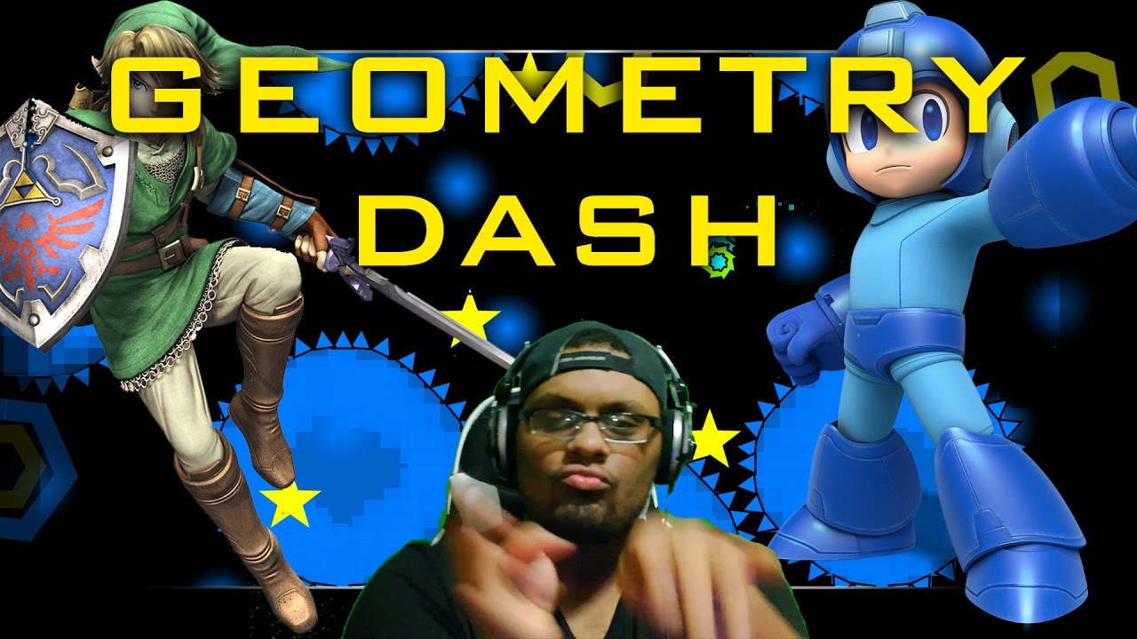 LINK AND MEGAMAN ARE EVERYWHERE!!!! [Geometry Dash] #03 - YouTube