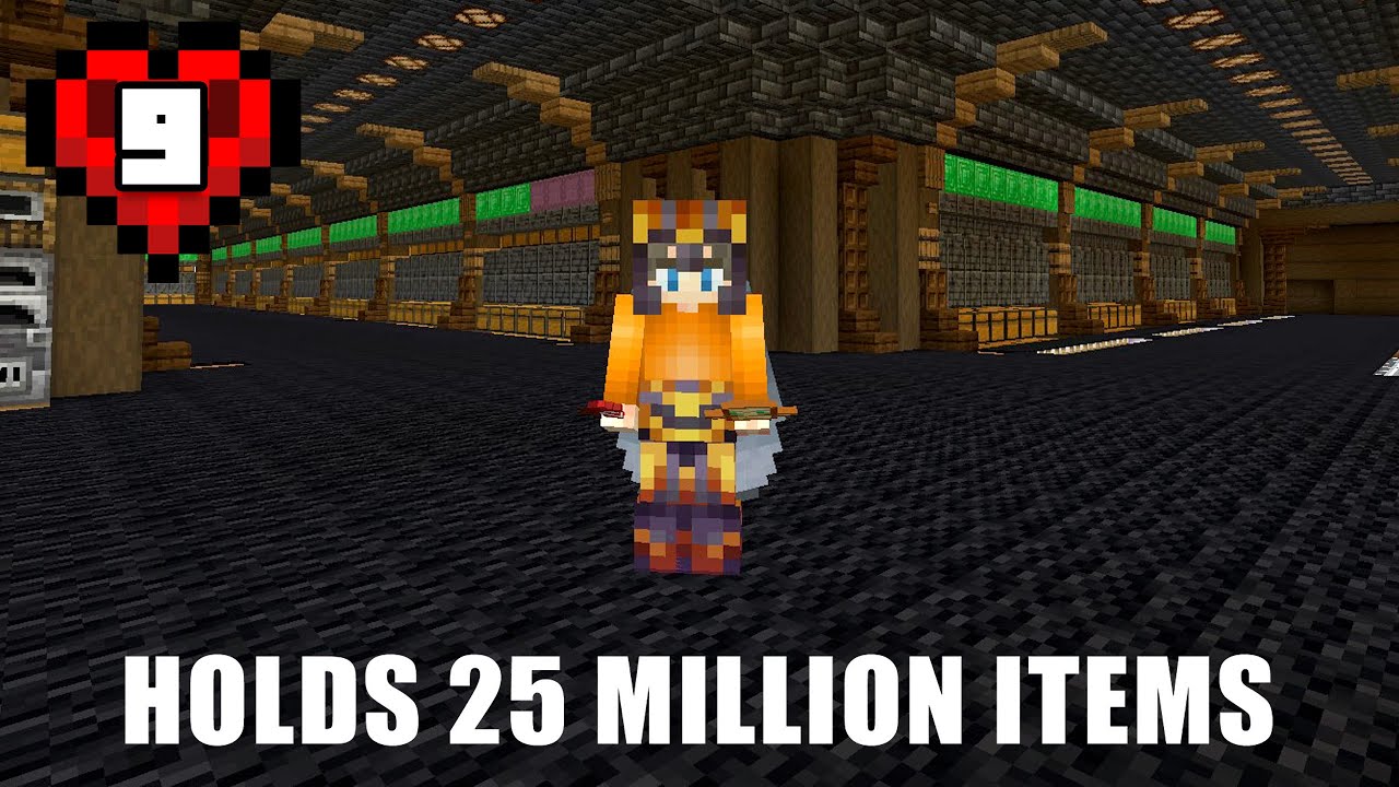 I Built an Auto Storage System for Every Item in Minecraft (#9) - YouTube