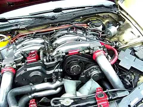 1990 300zx NA engine - YouTube