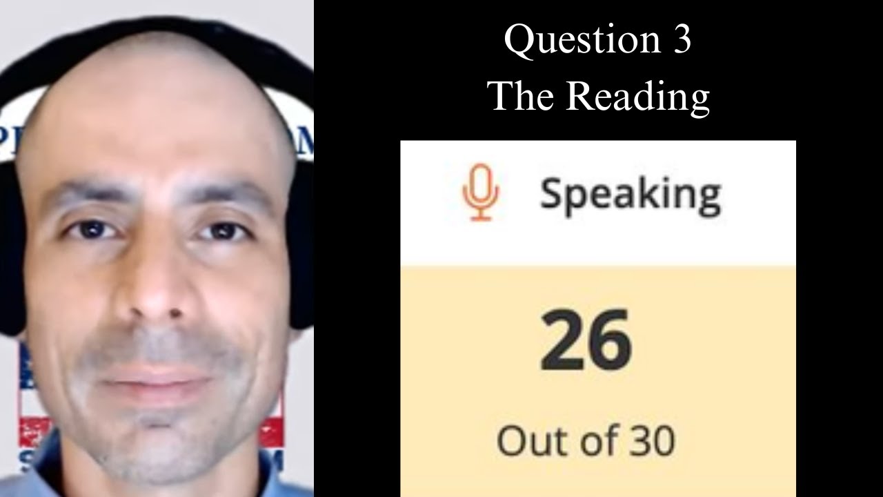 TOEFL iBT Speaking 26: Question 3 - The Reading - Is one word repeated four or five times? - YouTube