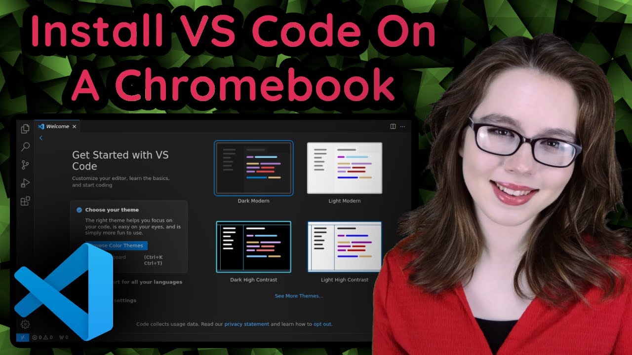 Install VS Code On A Chromebook - YouTube