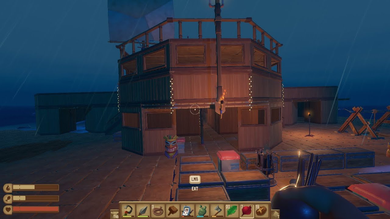 #16 Surviving and building farm house in - Raft chapter 3 2022 - YouTube