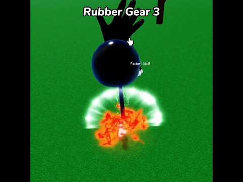 Rubber Gear 1 and 2 VS Rubber Gear 3 #bloxfruits #bloxfruit #roblox